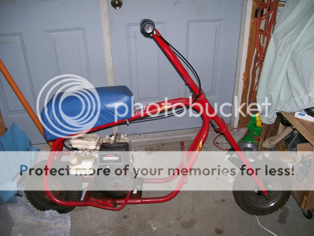 My First Mini build | OldMiniBikes.com