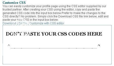 Compilation of Hide Codes (CSS Codes) | Jerick's Layout "Collection of ...